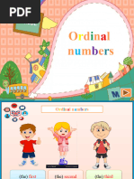 Ordinal Numbers 1-10 | PDF