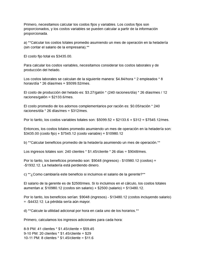 Tarea Micro - 2 | PDF | Salario | Economias