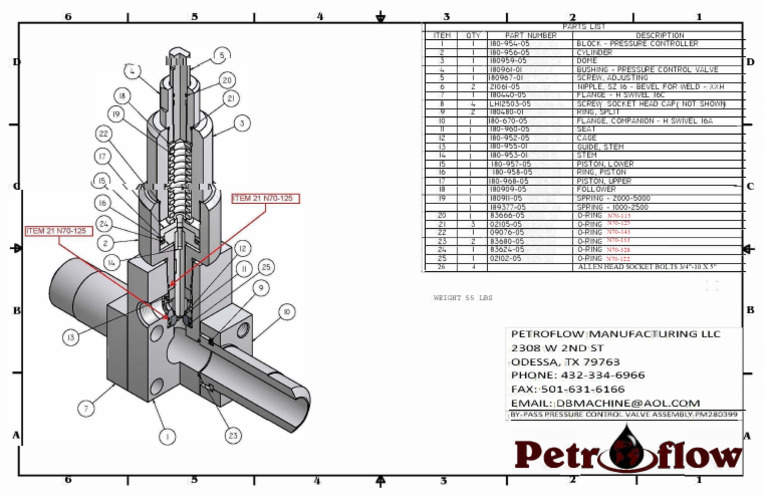 PM280-399 By-Pass Petroflow PCV | PDF | Piston | Propulsion