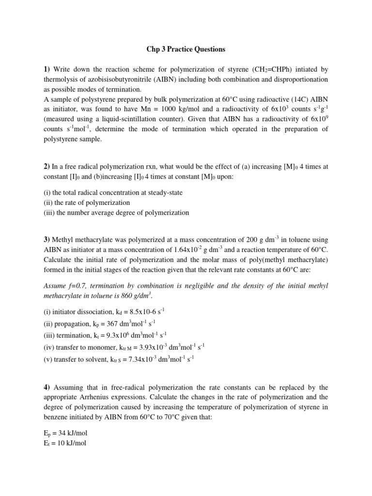 CHP 3 Questions Without Answers | PDF CHP 3 Questions Without Answers | PDF