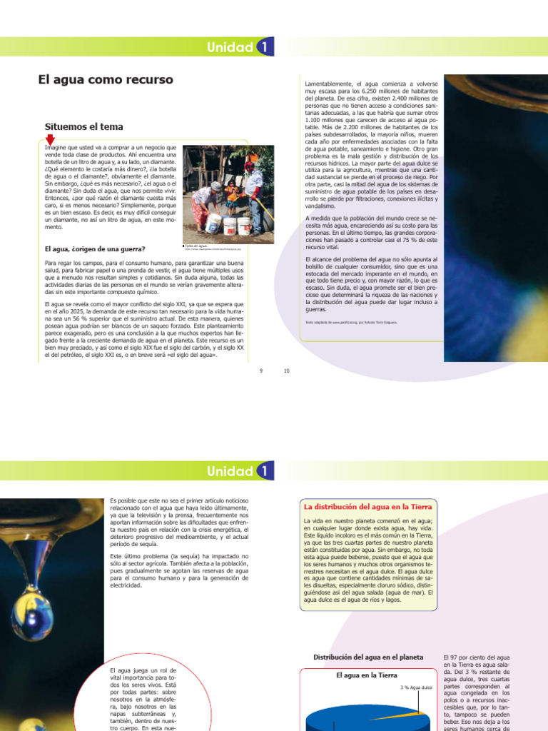 Guia - Ndeg 3 El Agua Que Necesitamos - 3wmgPUi - psSHPtO | PDF | Agua ...