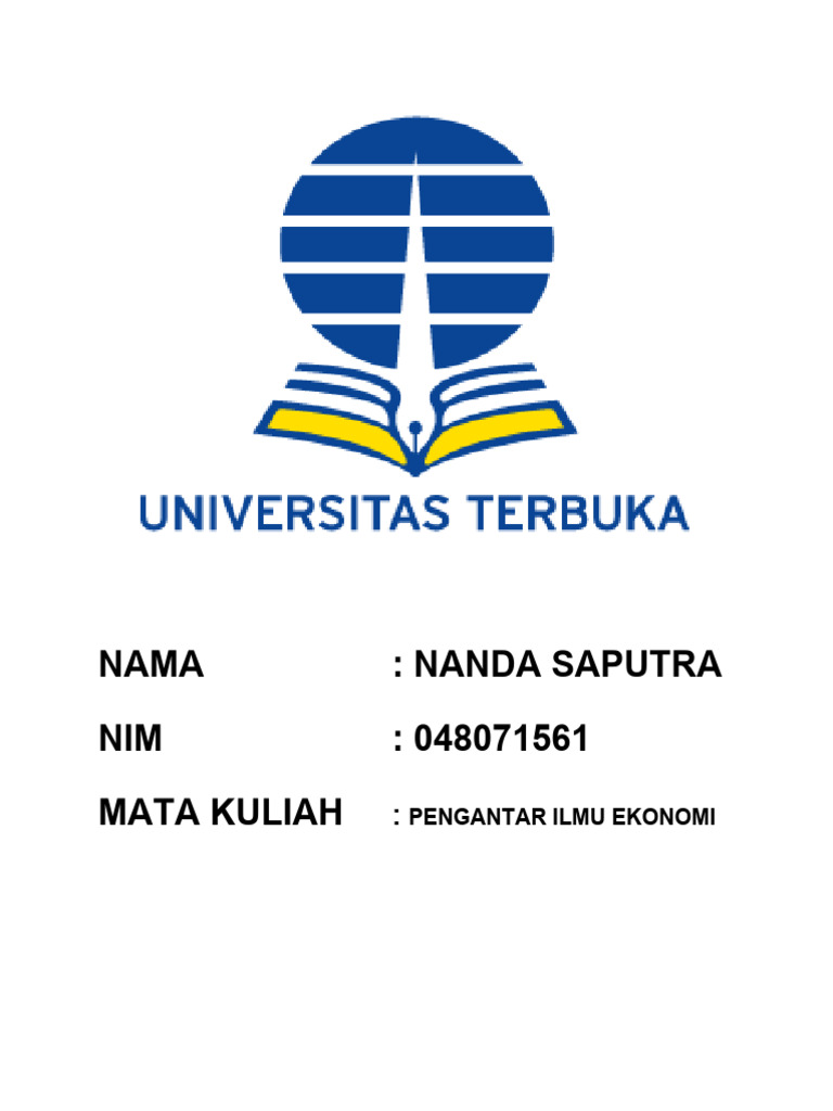 Tugas 3 Pengantar Ilmu Ekonomi | PDF