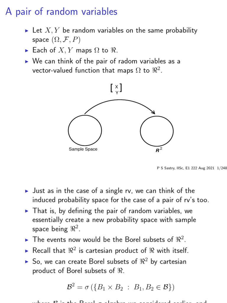 Multiple Random Variables | Download Free PDF | Random Variable ... Multiple Random Variables | Download Free PDF | Random Variable ...