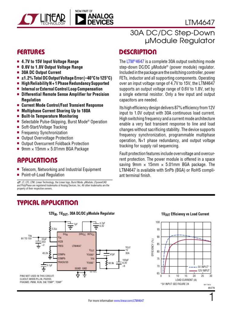 4647 FB | PDF | Amplifier | Electrical Engineering