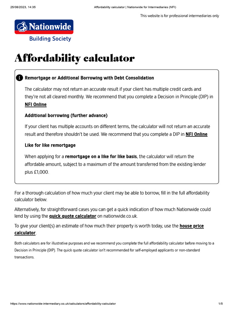 ROSE DUMMY Affordability | PDF | Mortgage Loan | Loans