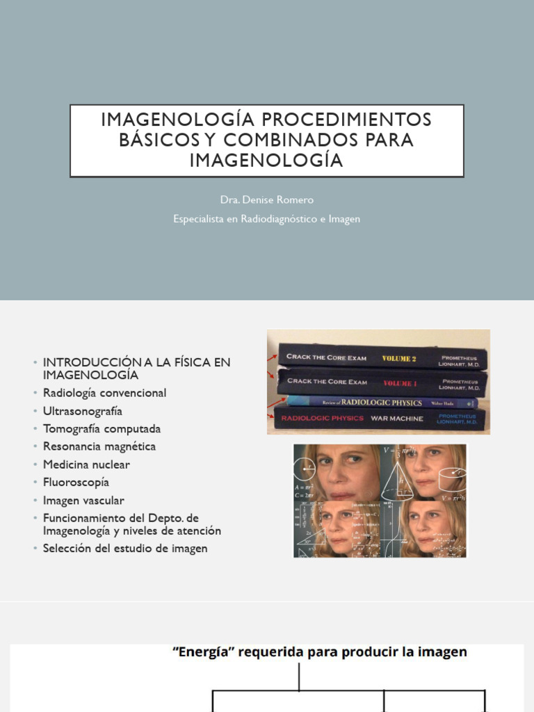 Procedimientos Básicos en Imagenología | PDF | Rayo X | Imagenes medicas