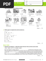 Teen Explorer 7, Unit 1 Test A Test (Z Widoczną Punktacją) | PDF ...