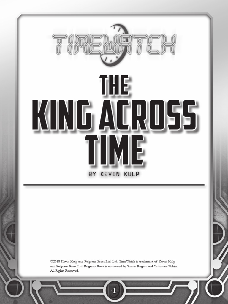 TimeWatch vs. Carcosa's Threat | PDF | Alternate History | Artificial Intelligence