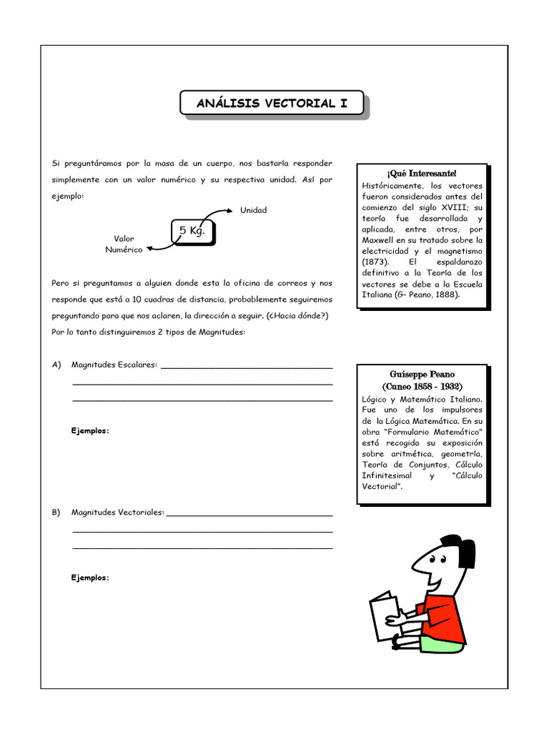 3-Análisis-Vectorial-I | PDF | Vector Euclidiano | Álgebra lineal