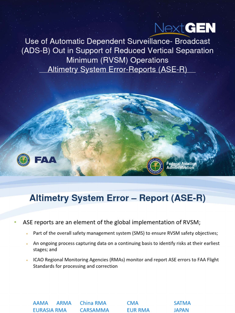 Faa - Ase-R | PDF | Altimeter | Air Traffic Control