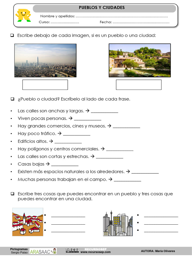 Pueblos y Ciudades | PDF