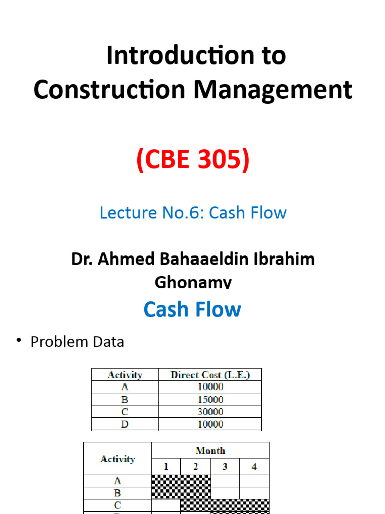 Lecture 10 - Cash Flow | PDF | Cost | Economies