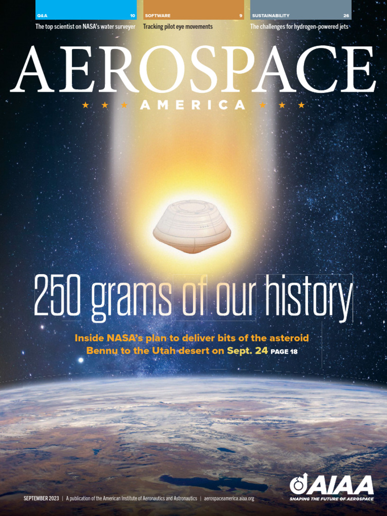 Aerospace America 09.2023 | PDF | Drag (Physics) | Nasa