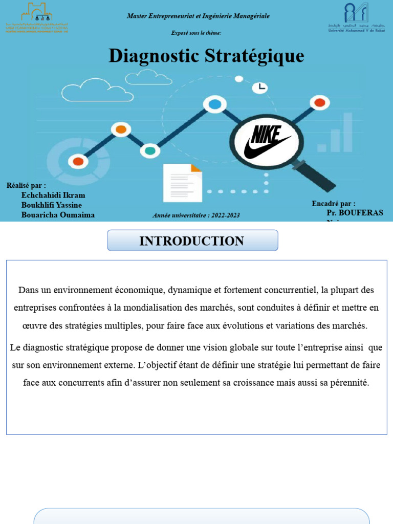 Diagnostic Stratégique | PDF | Gestion stratégique | Business