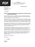 SILAG 2025 Application Form 1 | PDF