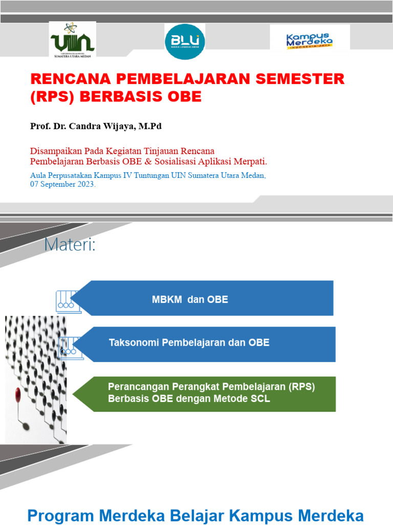 RPS Berbasis OBE untuk Dosen | PDF | Seni | Komputer