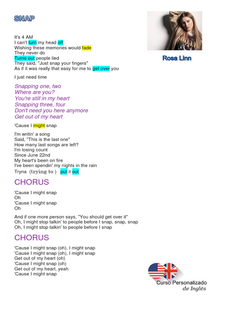 Song SNAP Rosa Linn | PDF