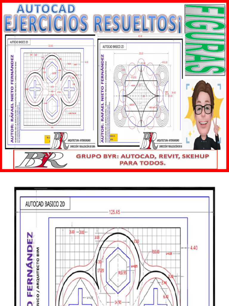 Coleccion Ejercicios Autocad ? | PDF