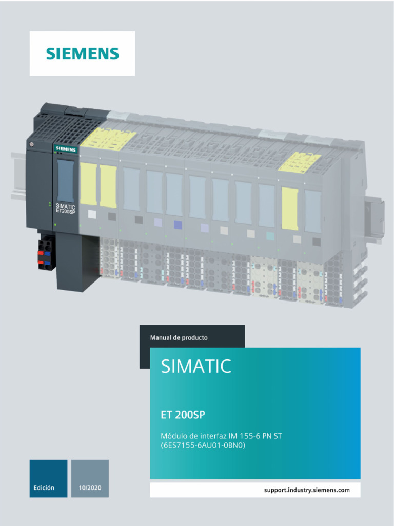 Manual Da ET200SP | PDF | Internet | Conector eléctrico