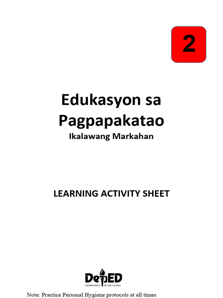 Esp Las Grade 2 Quarter 2 | PDF