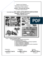 TLE G 10 Quarter 2 Module 1 Cookery Lesson 1 Prepare Vegetable Dishes ...