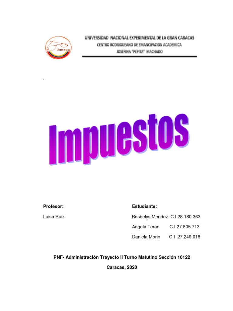 Impuestos | PDF | Impuestos | Economias