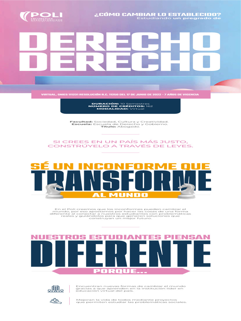 Donde Estudiar Derecho Virtualmente | PDF | Ley procesal | Creatividad