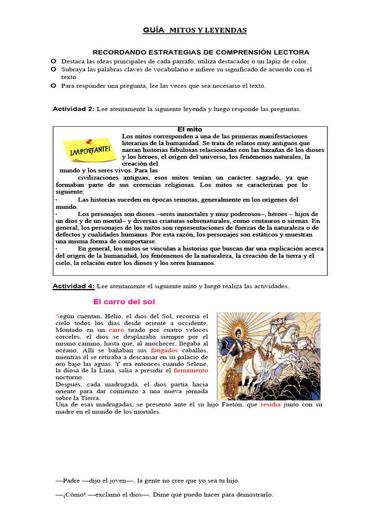 Guia Mitos y Leyendas 3 | PDF