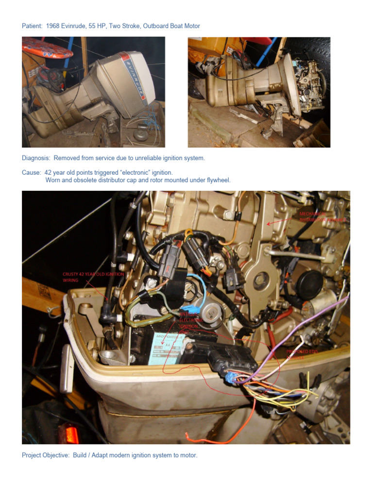EDIS-8 Ignition Upgrade for Evinrude Motor | PDF | Ignition System ...
