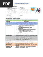 Sesión de Aprendizaje Cuidado de Los Animales | PDF | Aprendizaje | Mascota