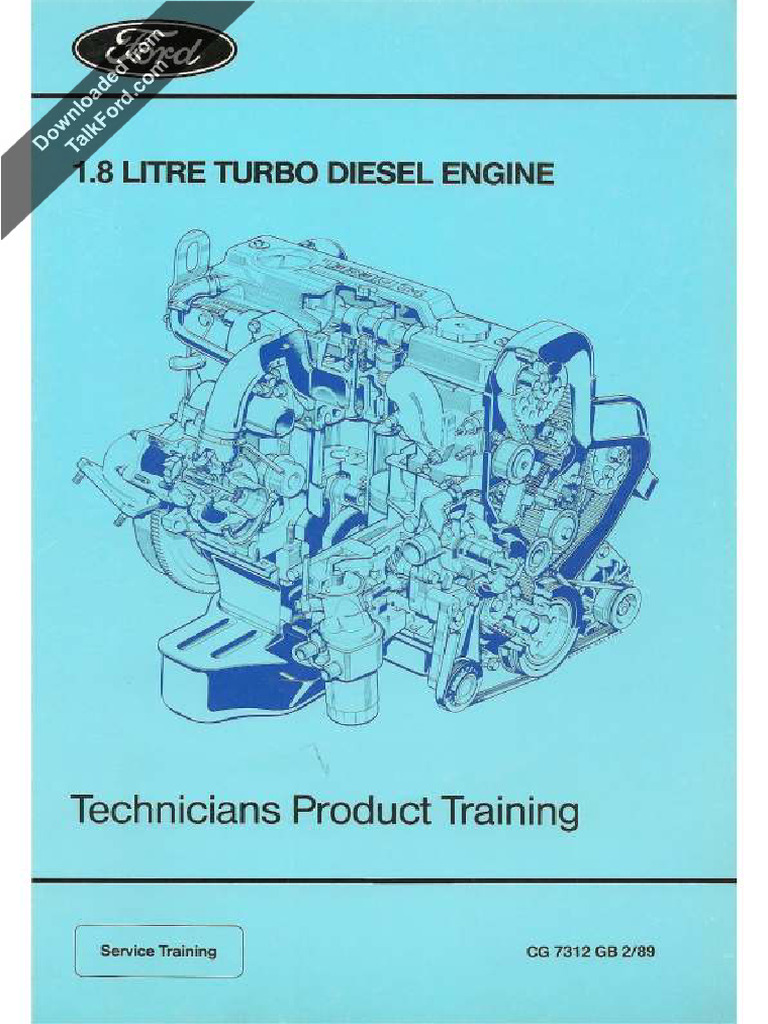 Service Manual Endura de 1.8 | PDF