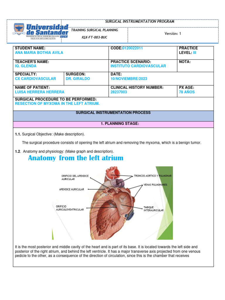 Planemientos Iq | PDF | Atrium (Heart) | Heart