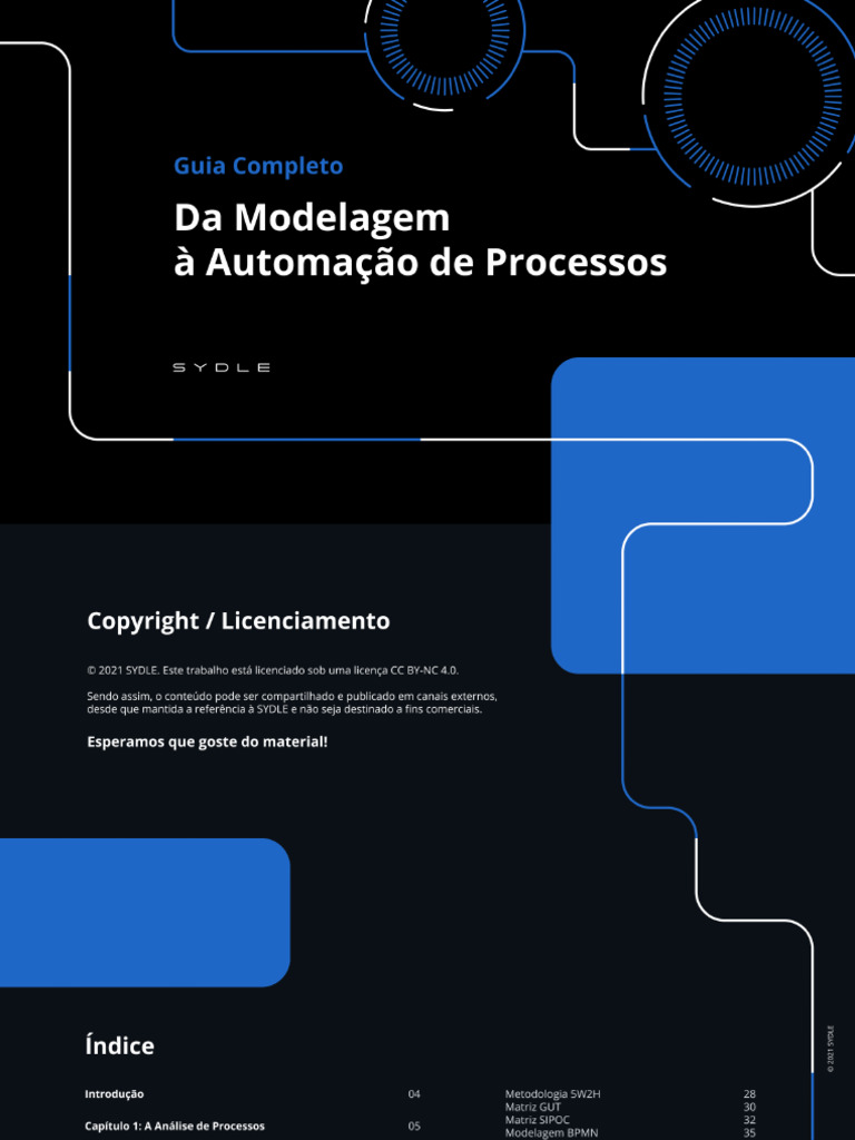 Ebook Guia Completo Da Modelagem A Automacao de Processos | PDF