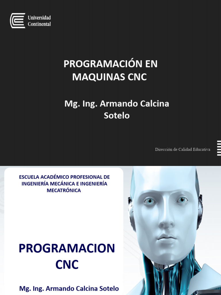 Unidad II - 4 Programacion Control Numerico | PDF | Control numerico | Programación de computadoras