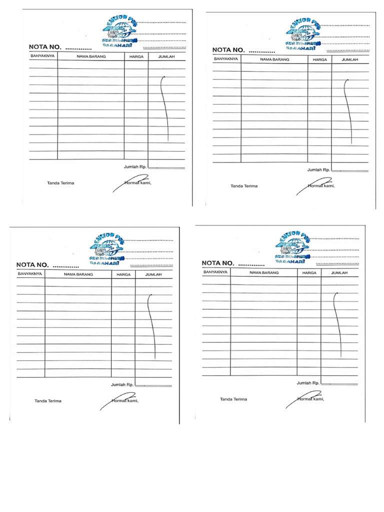 Nota Kantor Pos | PDF