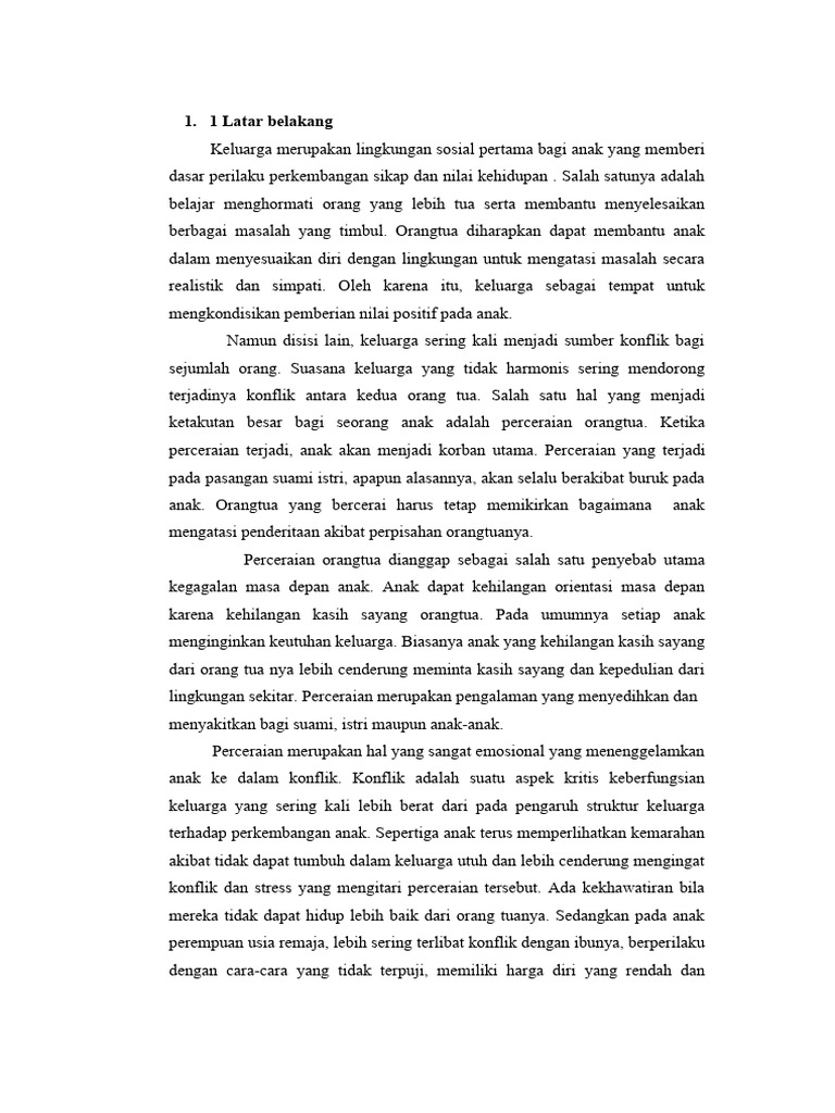 KTI Latar Belakang | PDF | Pengembangan Diri | Kesehatan Holistik