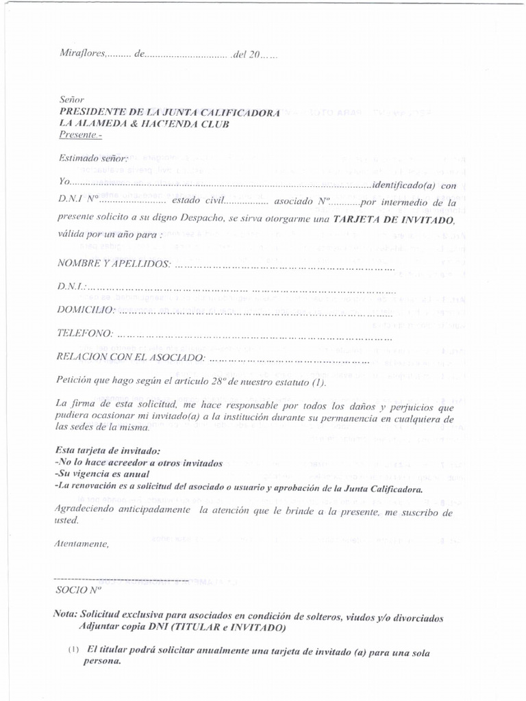 Formato Invitado Especial | PDF