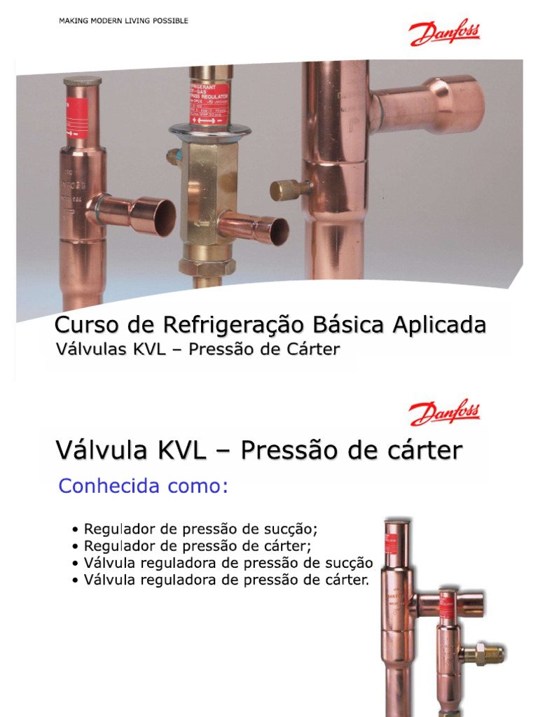 Válvula KVL para Proteção Da Pressão Máxima de Sucção | PDF