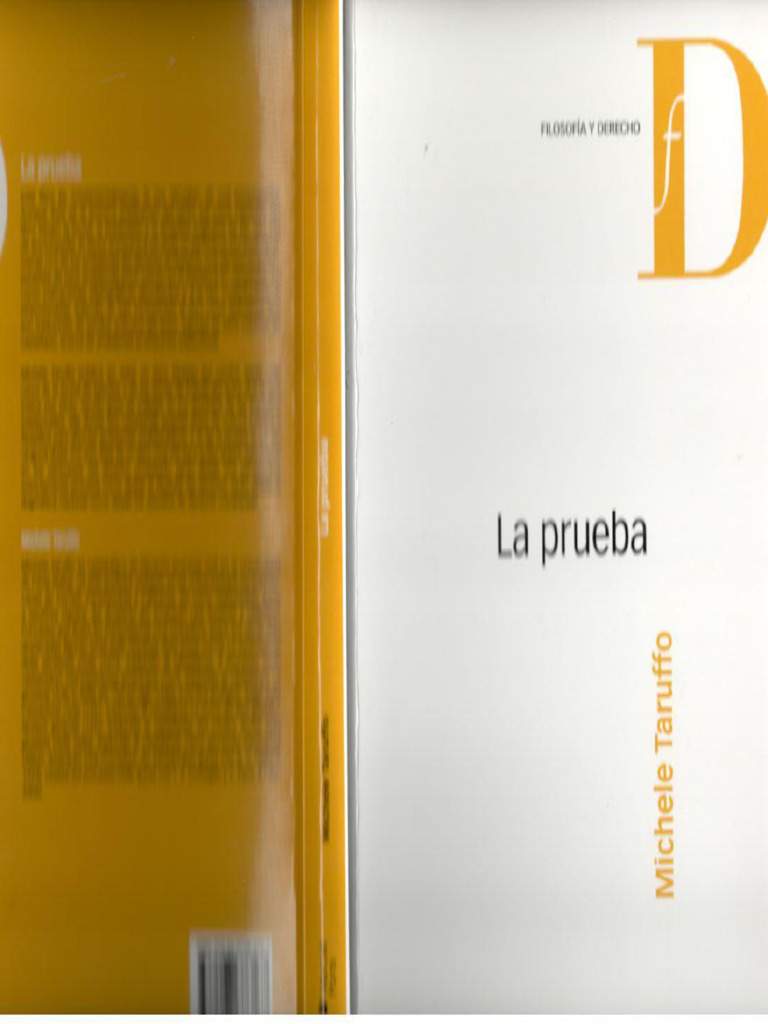 La Prueba (Michele Taruffo) | PDF