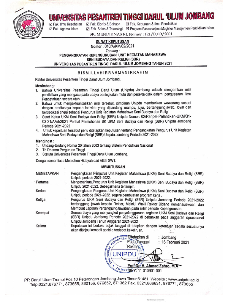 SK Ukm SBR 2021 | PDF