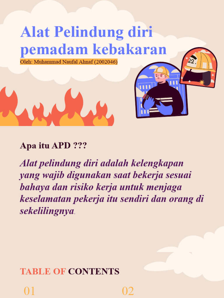 Panduan Alat Pelindung Diri Pemadam Kebakaran | PDF