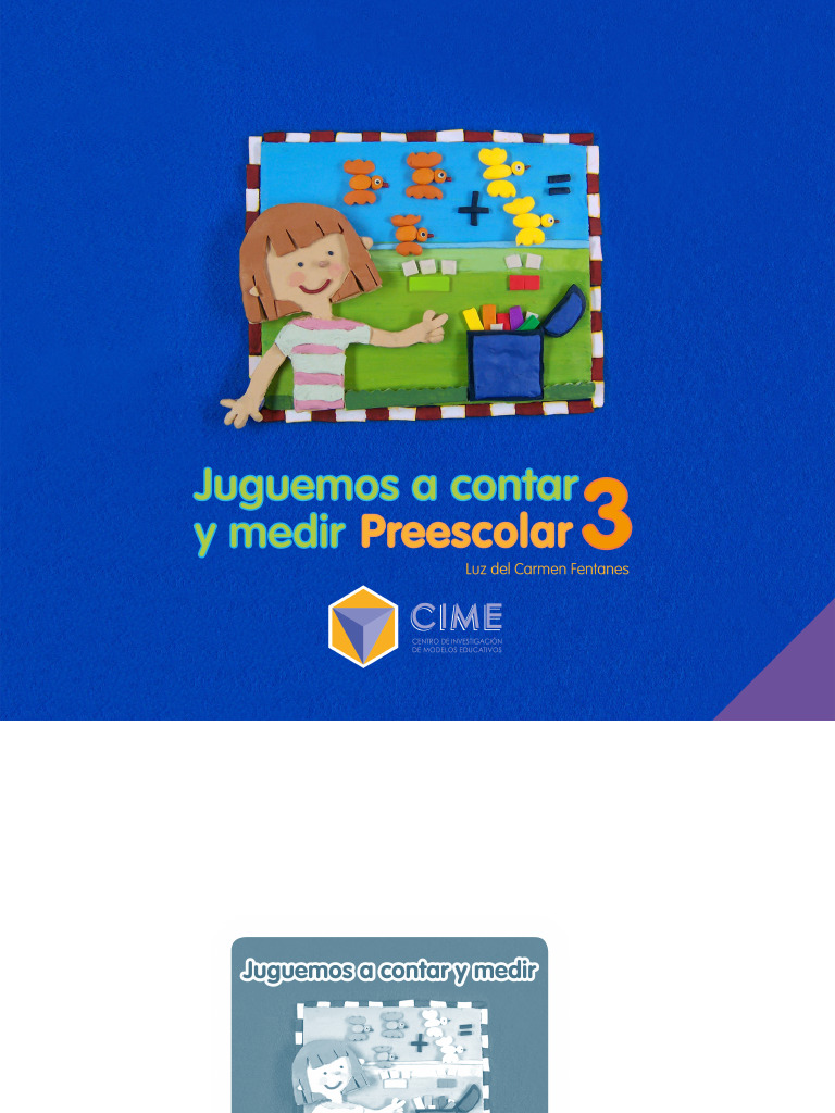 Juguemos A Contar y Medir - Preescolar 3 - 2018 | PDF | Medición ...