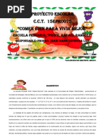Proyecto Comidas Tradicionales | PDF | Alimentos | Aprendizaje