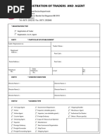 DA 185 - Application Form - Registration or Licensing of Customs and ...
