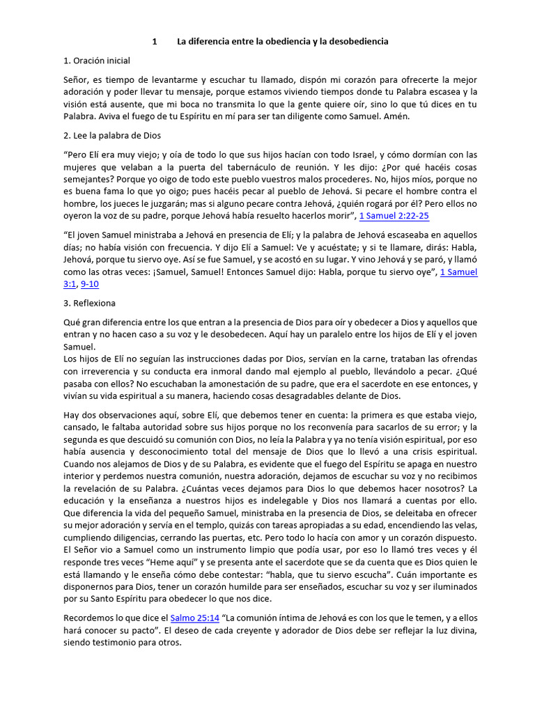 MARZO DEVOCIONAL | PDF | Oración | Pecado