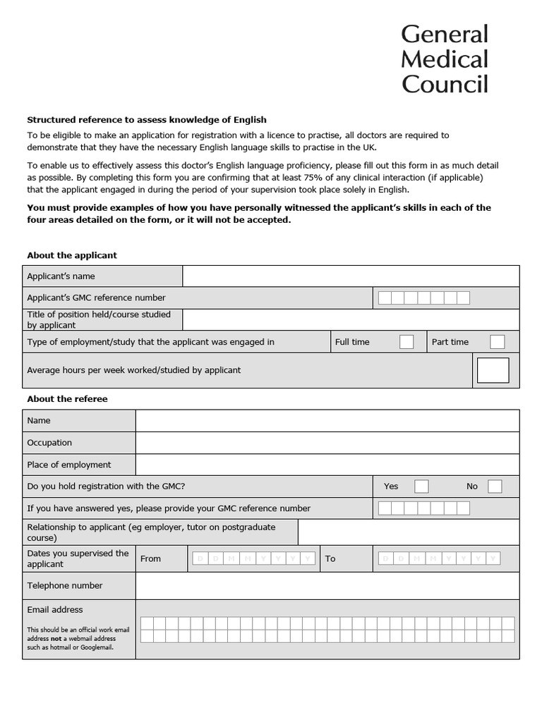 Template Form - IMG - English Language Reference - DC0447 - PDF 84924336AAA | PDF | Health Care