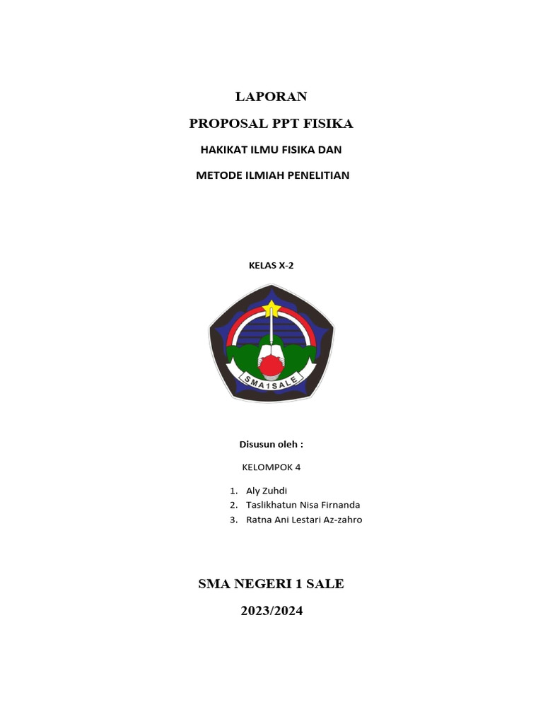 Hakikat Fisika dan Metode Ilmiah Kelas X | PDF | Ilmu Sosial ...