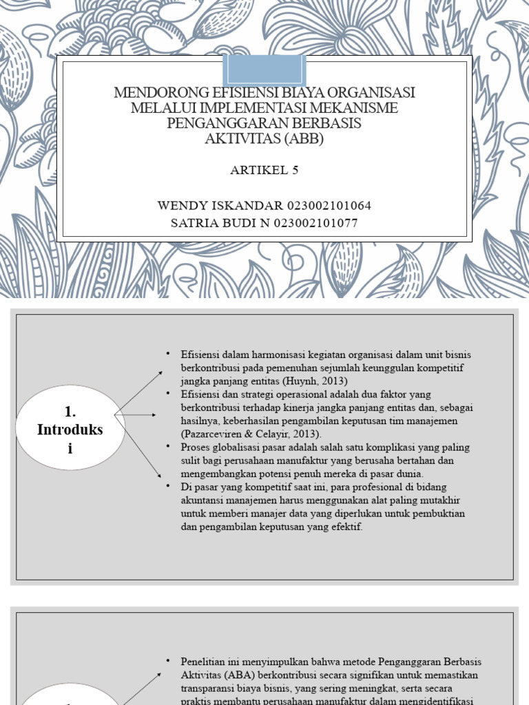 Edit Tugas Presentasi Akmen Wendy Dan Satria Artikel 5 | PDF | Teknologi & Rekayasa