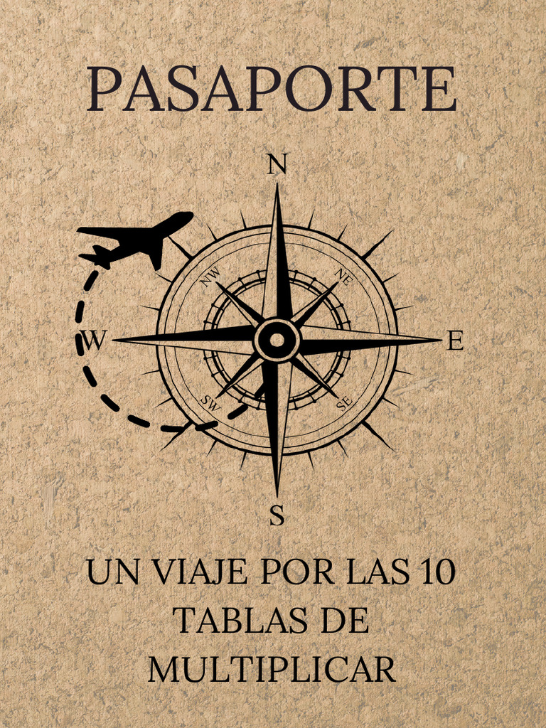 Pasaporte - Tablas de Multiplicar | PDF | Métodos y materiales de ...