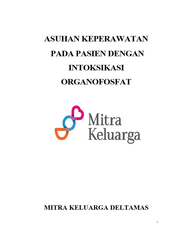 Askep Intoksikasi Organofosfat - Komkep | PDF